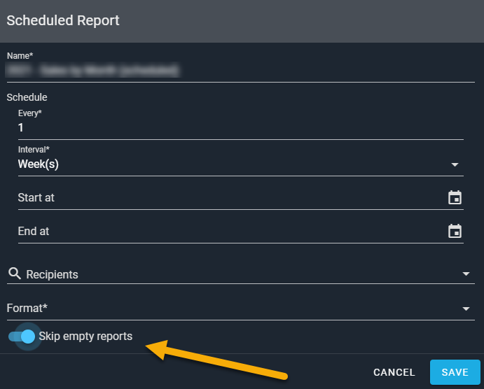 Troubleshooting Scheduled Reports